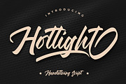 Hotlight Handlettering Business Font, a Script Font by MikroType Std