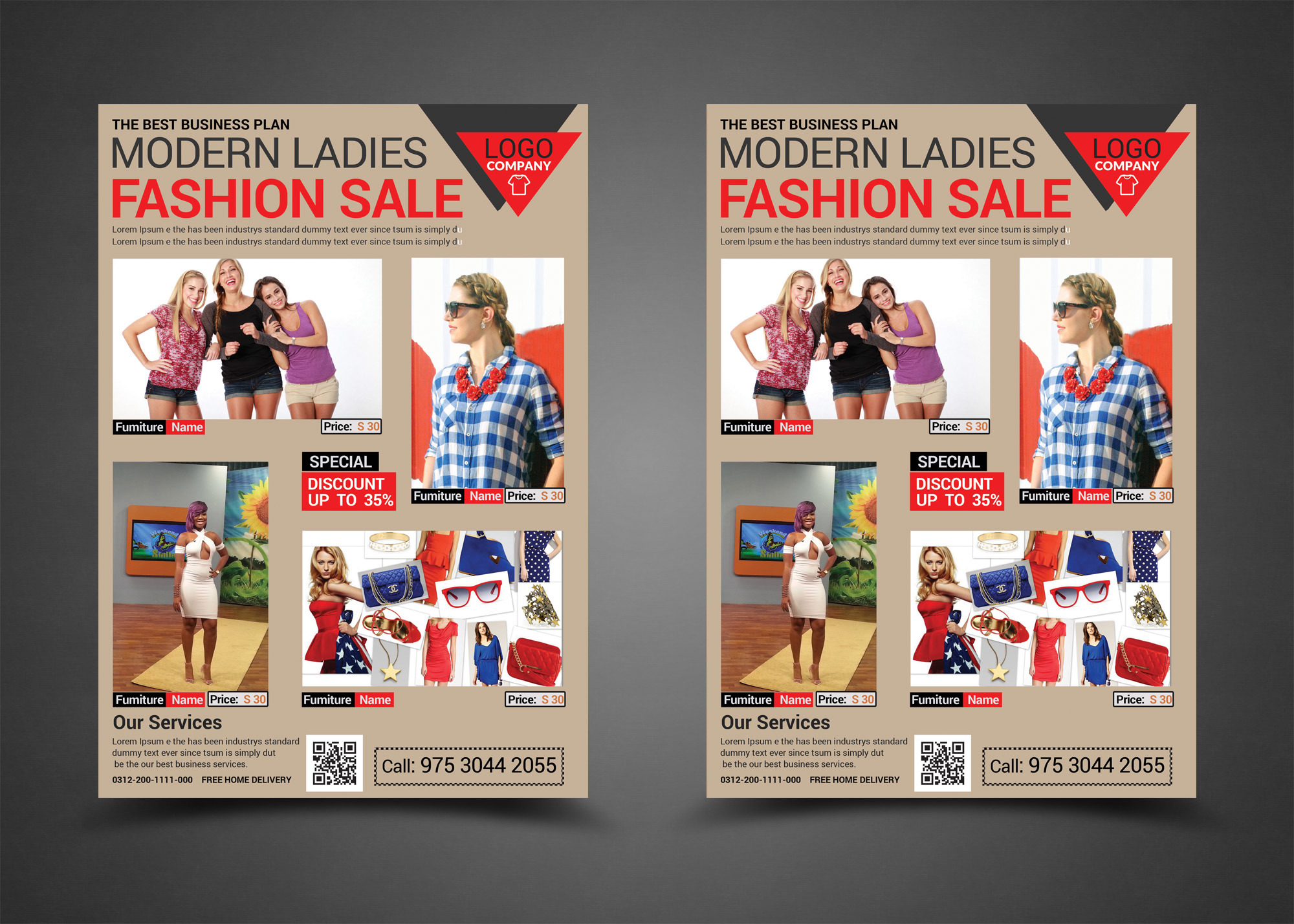 Fashion Flyer, a Flyer Template by graphicforest