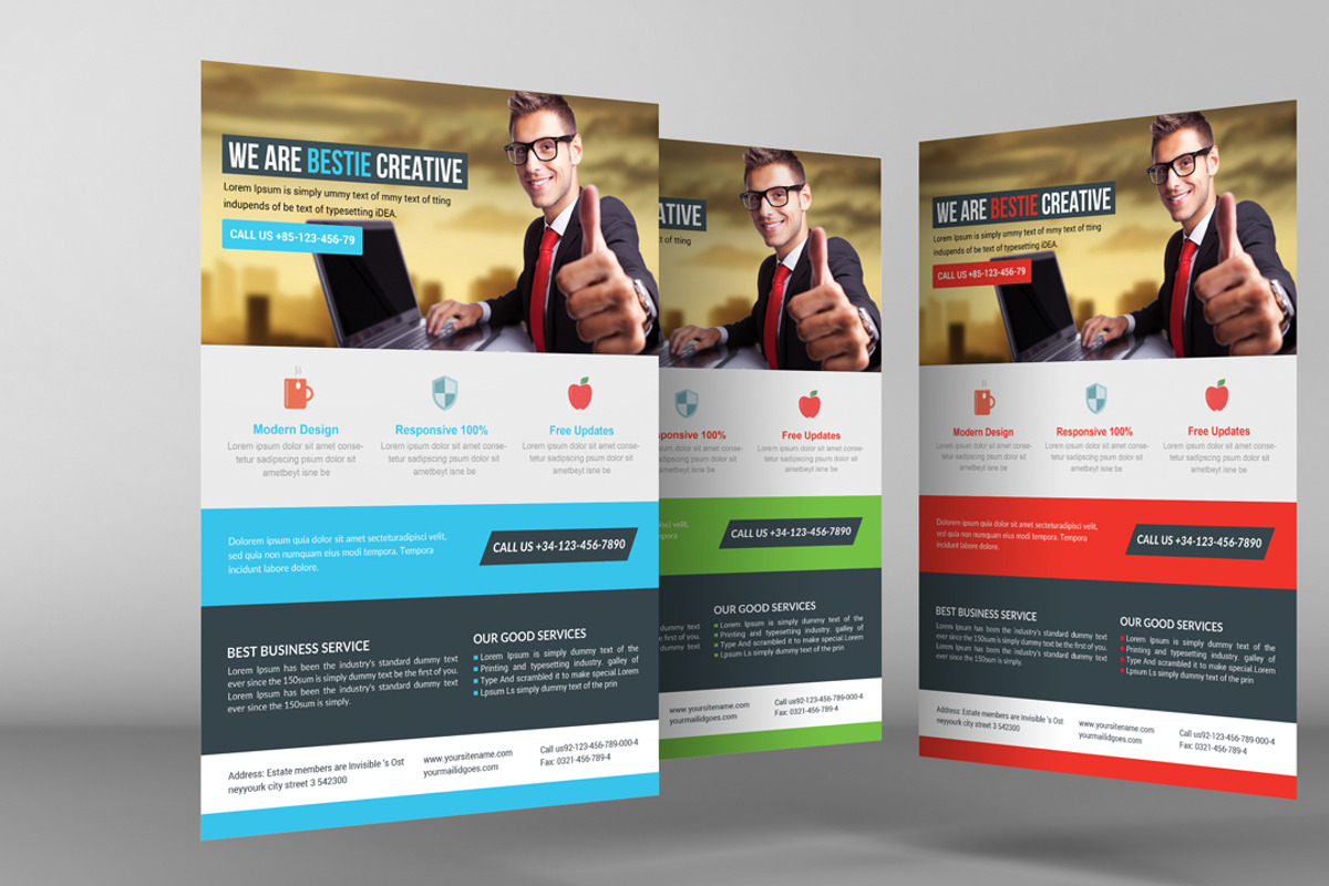 Legal Services Flyer, a Flyer Template by graphicforest