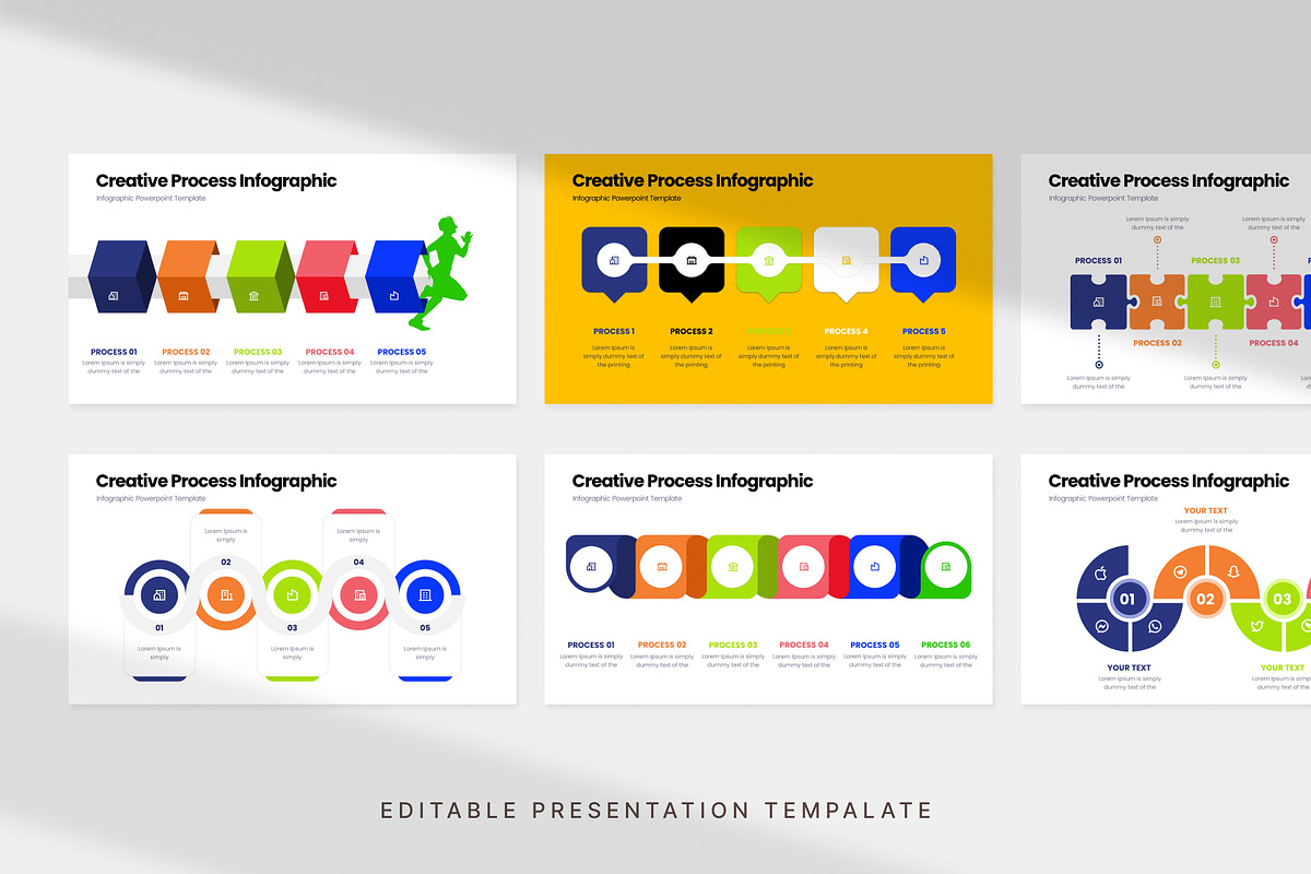 Creative Process - Infographic Presentation Template