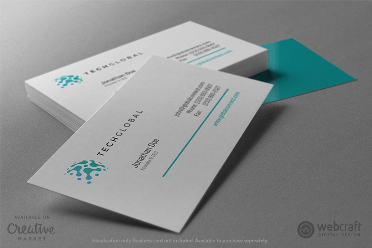 Tech Global Logo Template, a Branding & Logo Template by WebCraft ...