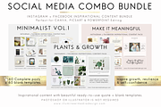 INSTAGRAM + FACEBOOK COMBO BUNDLE, a Social Media Template by ...