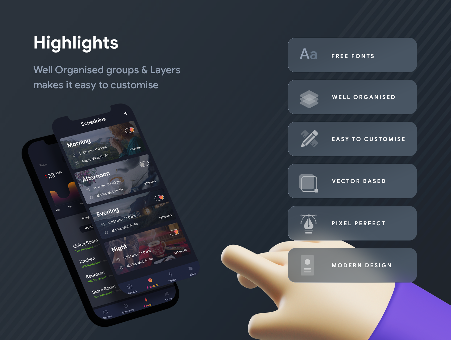 Smart Home Control App UI, an UI Kit Template by Opus LabWorks ... Smart Home Control App UI, an UI Kit Template by Opus LabWorks ...