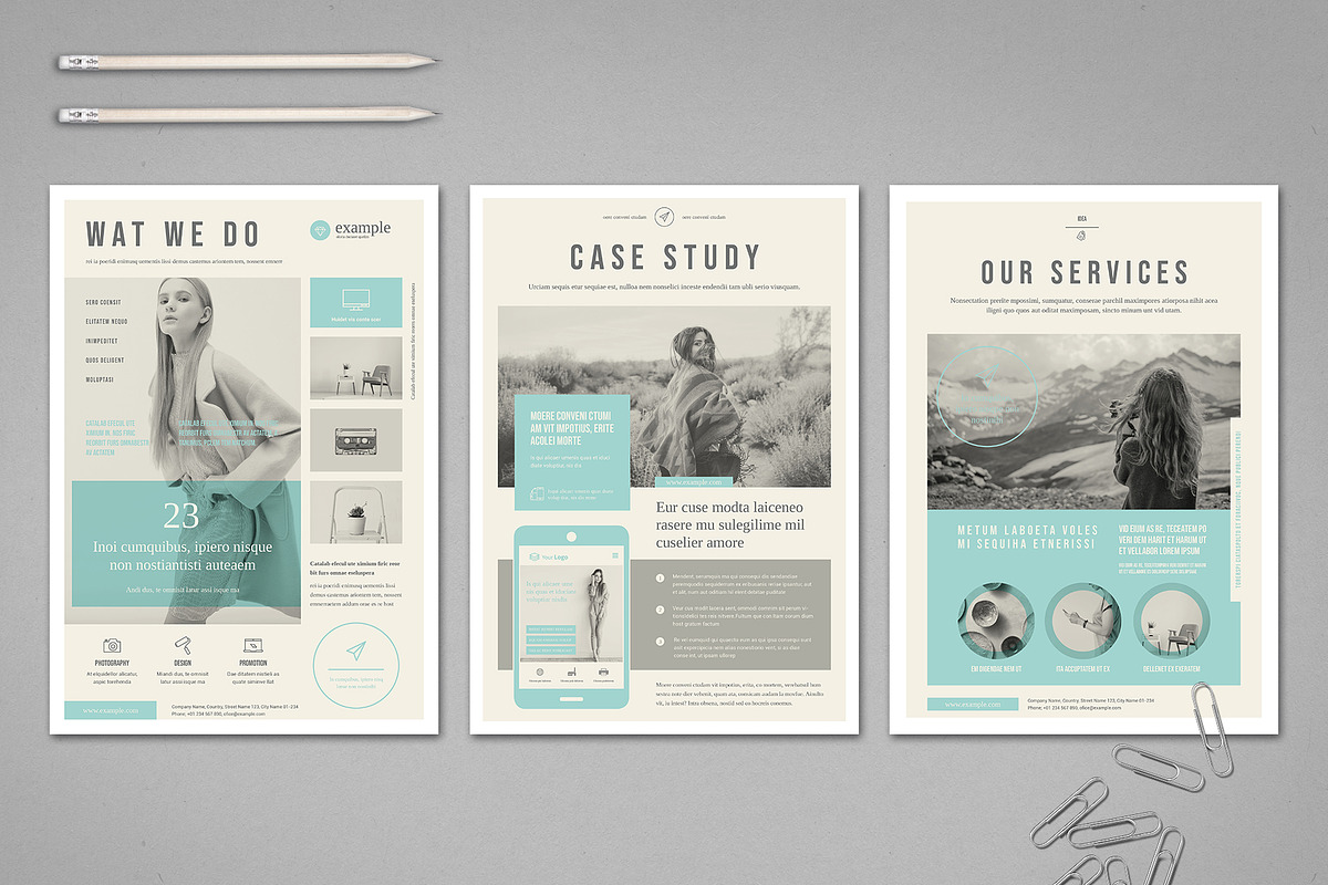 Flyer Bundle, a Flyer Template by TypoEdition