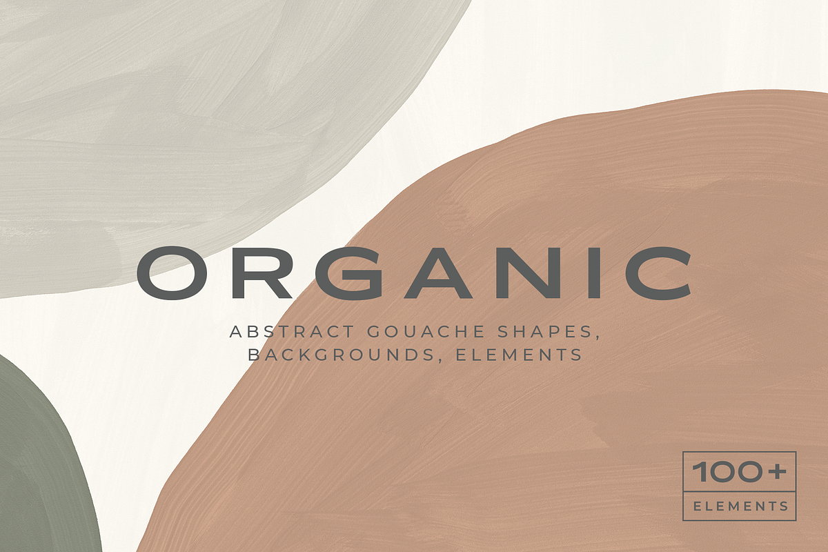 Abstract Organic Shapes Backgrounds