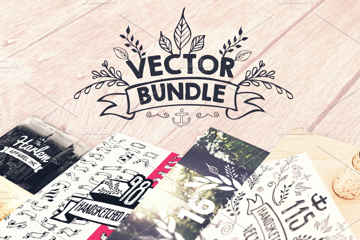 Vector Design Bundle, a Decorative Illustration by Layerform Design Co.