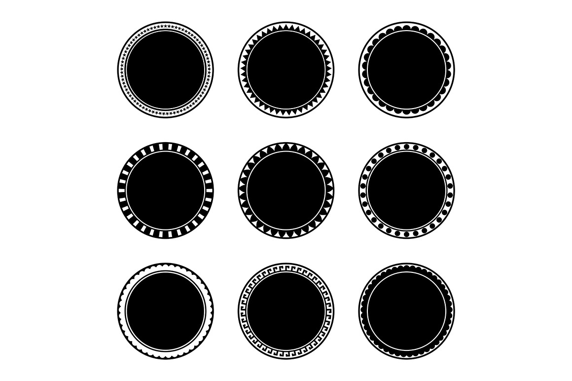 Decorative Stamp Set, a Texture Illustration by Benjaminlion