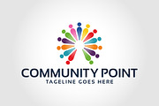 Community Point, a Branding & Logo Template by emotions76 | Creative Market