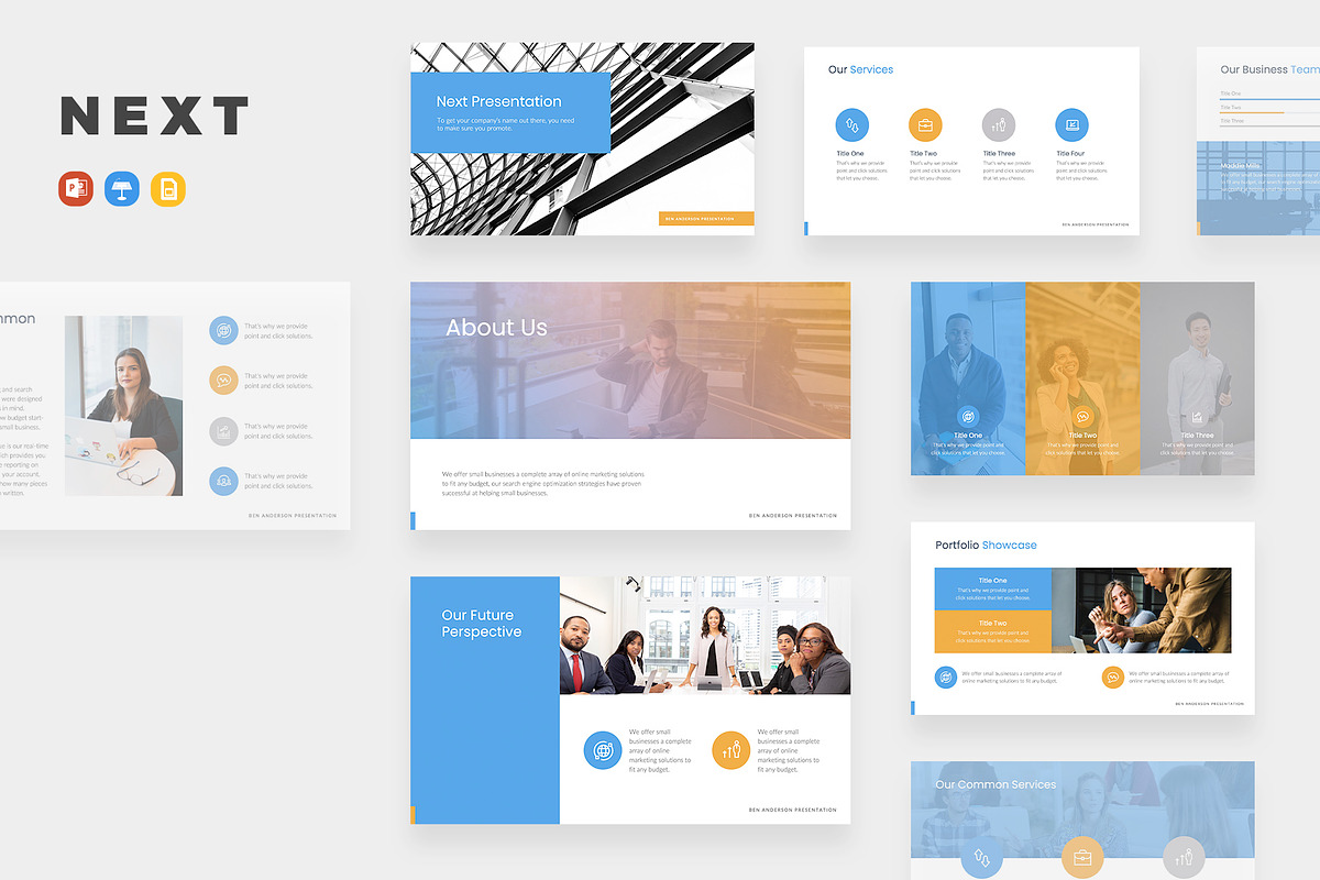 PHOENIX Presentation Bundle, a Presentation Template by slidequest