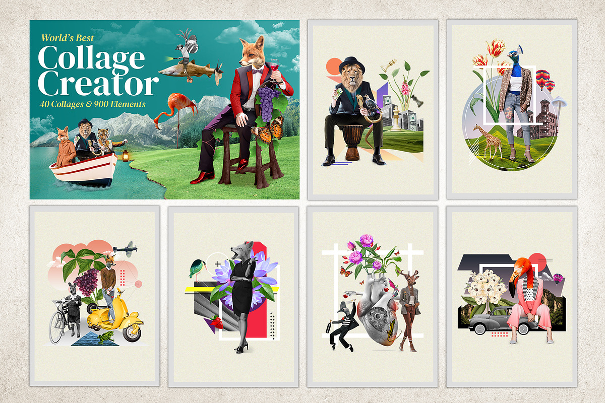 5 in 1 Collage Master Collection