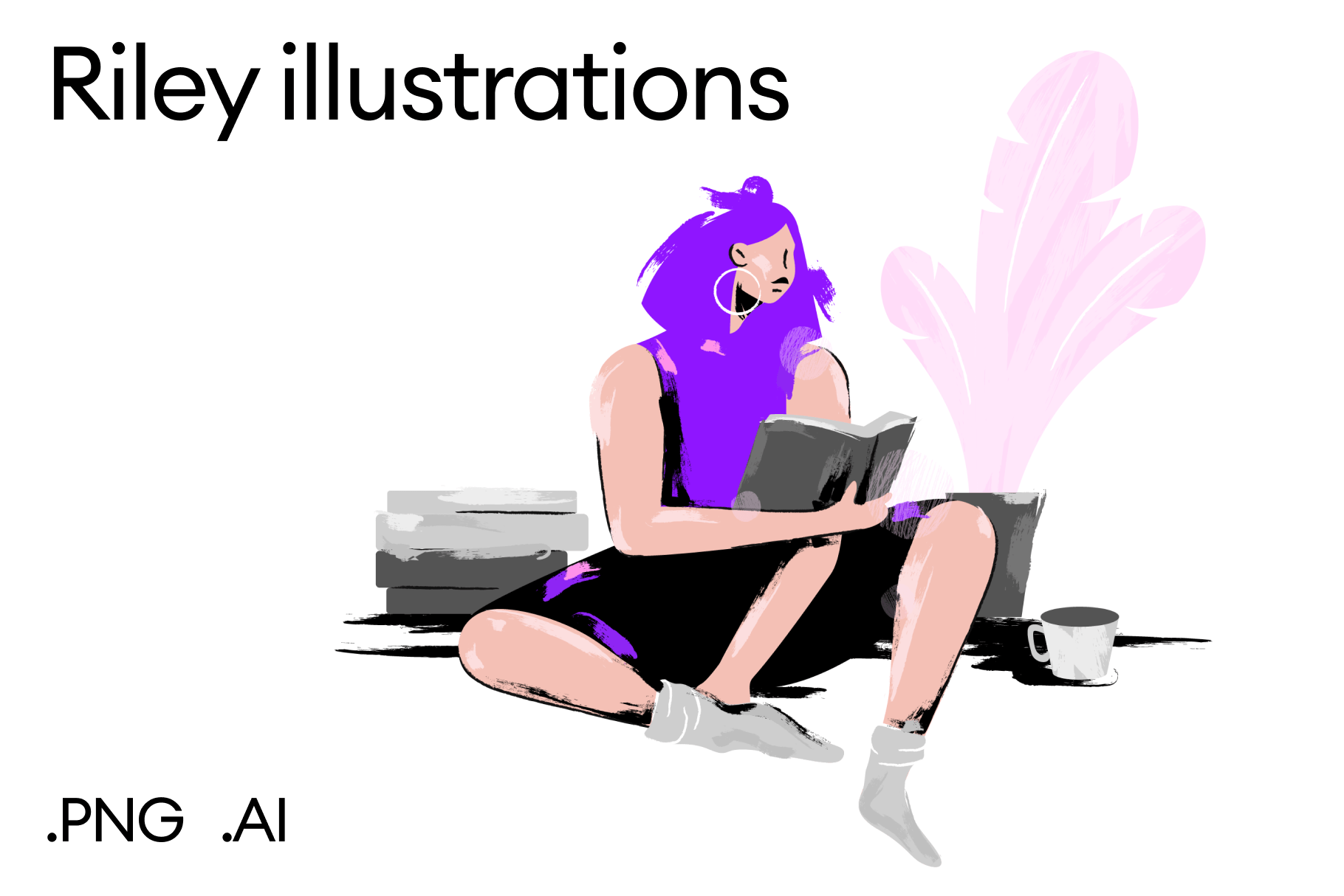 Riley Illustrations, a Templates & Theme by Craftwork