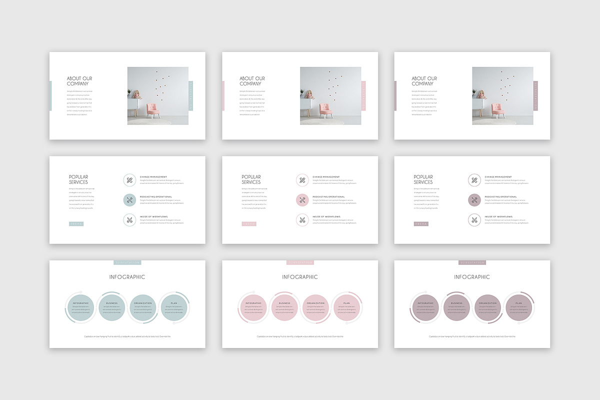 Freya PowerPoint Presentation, a Presentation Template by SlideStation