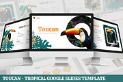 Toucan - Tropical Google Slides, a Presentation Template by SlideFactory