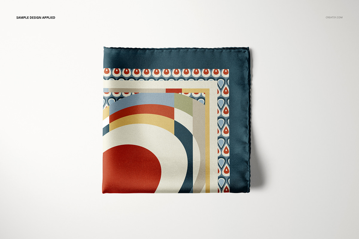 Pocket Square Mockup Set, a Product Mockup by creatsy5