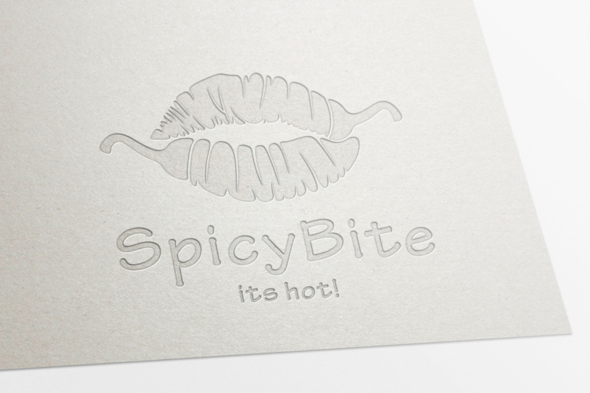 Spicy Bite Logo, a Branding & Logo Template by MotionMount