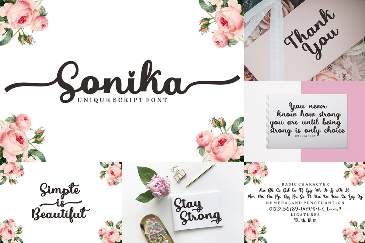 All Type Collection Font Bundle, a Script Font by Bosstype Studio