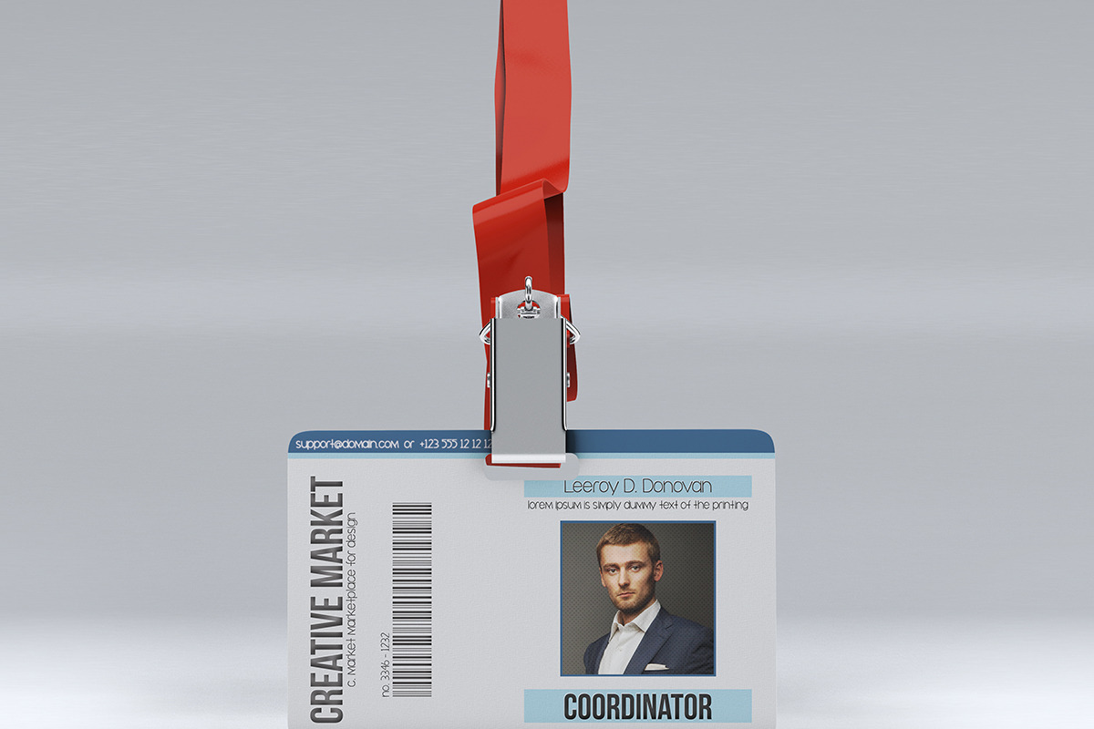 Multipurpose ID Badge, a Card Template by Tzochko