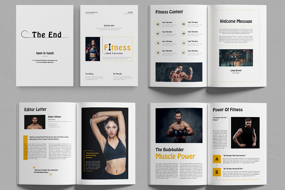 Fitness And Exercise Magazine