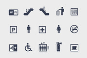 15 Public Sign Icons, an Icon by Creative VIP