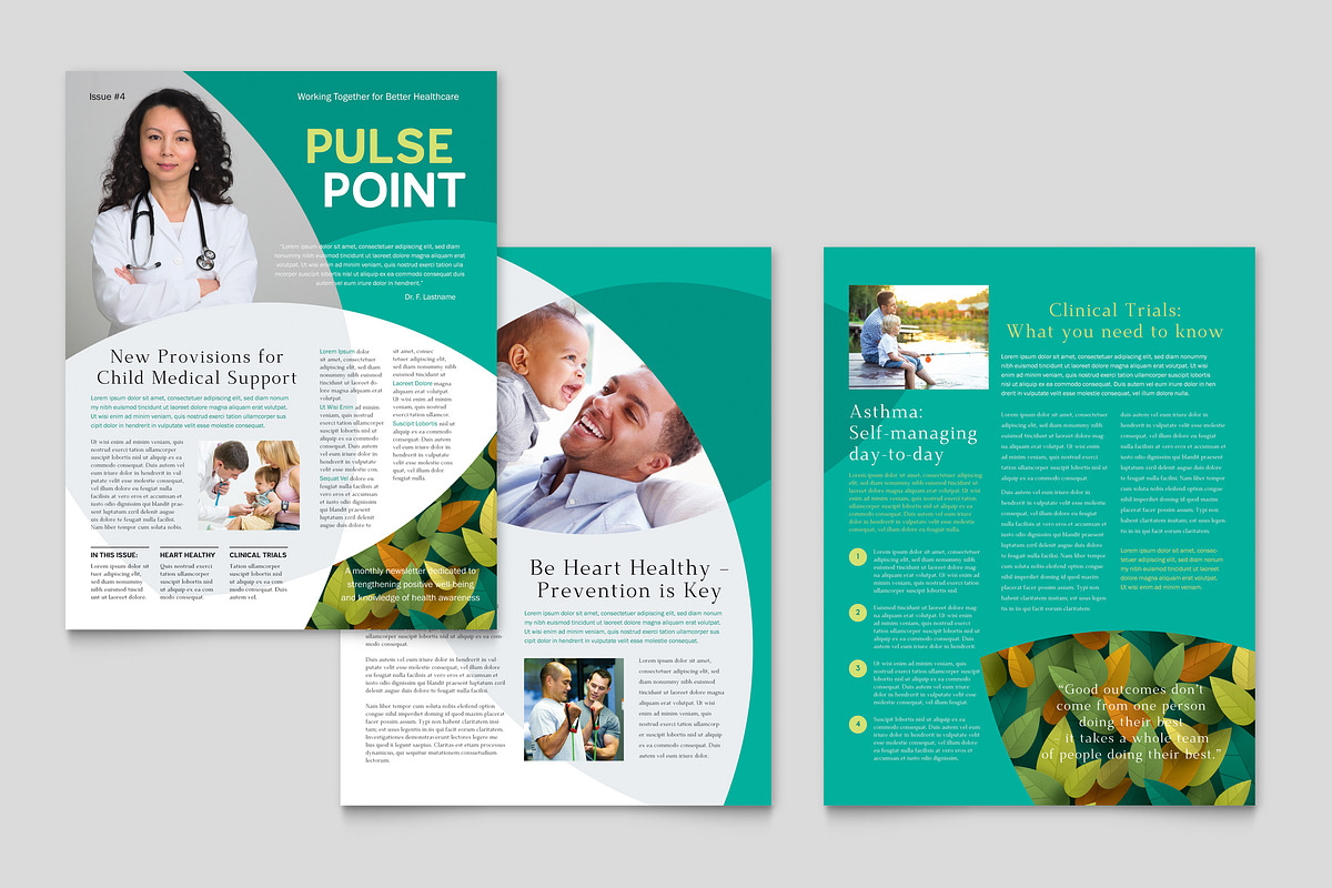 Medical Newsletter Template