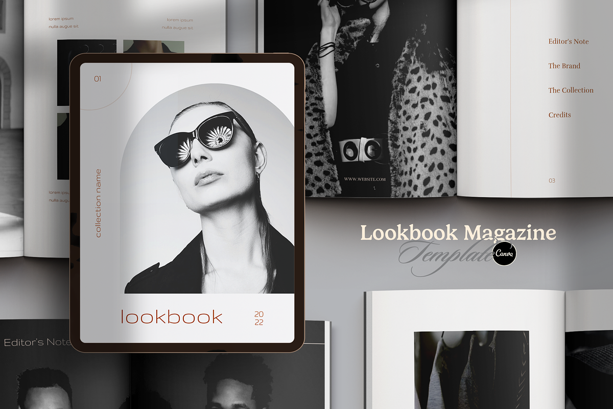 Lookbook Magazine, a Magazine Template by Creatif Foundry