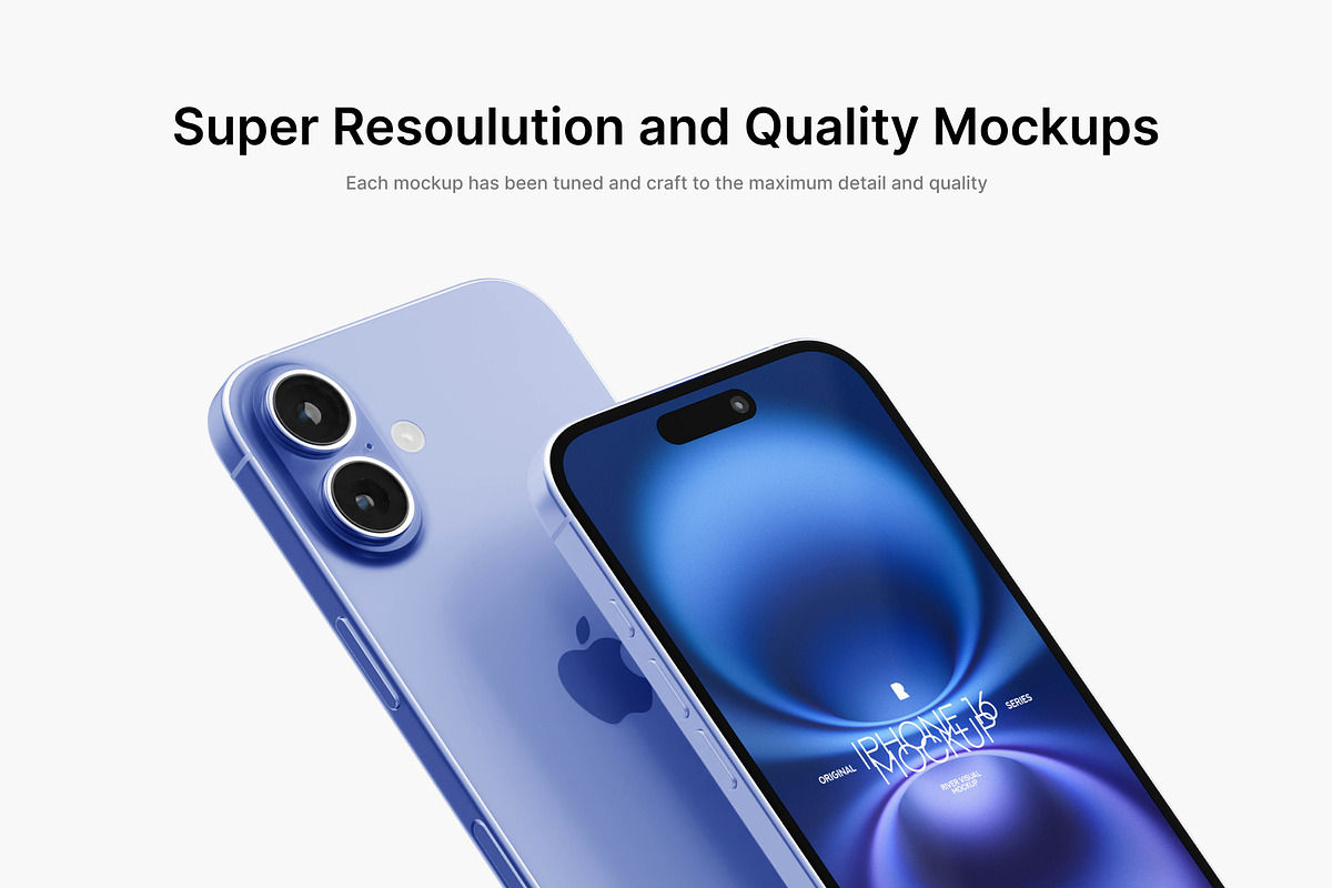 iPhone 16 Pro Mockups 17 PSD