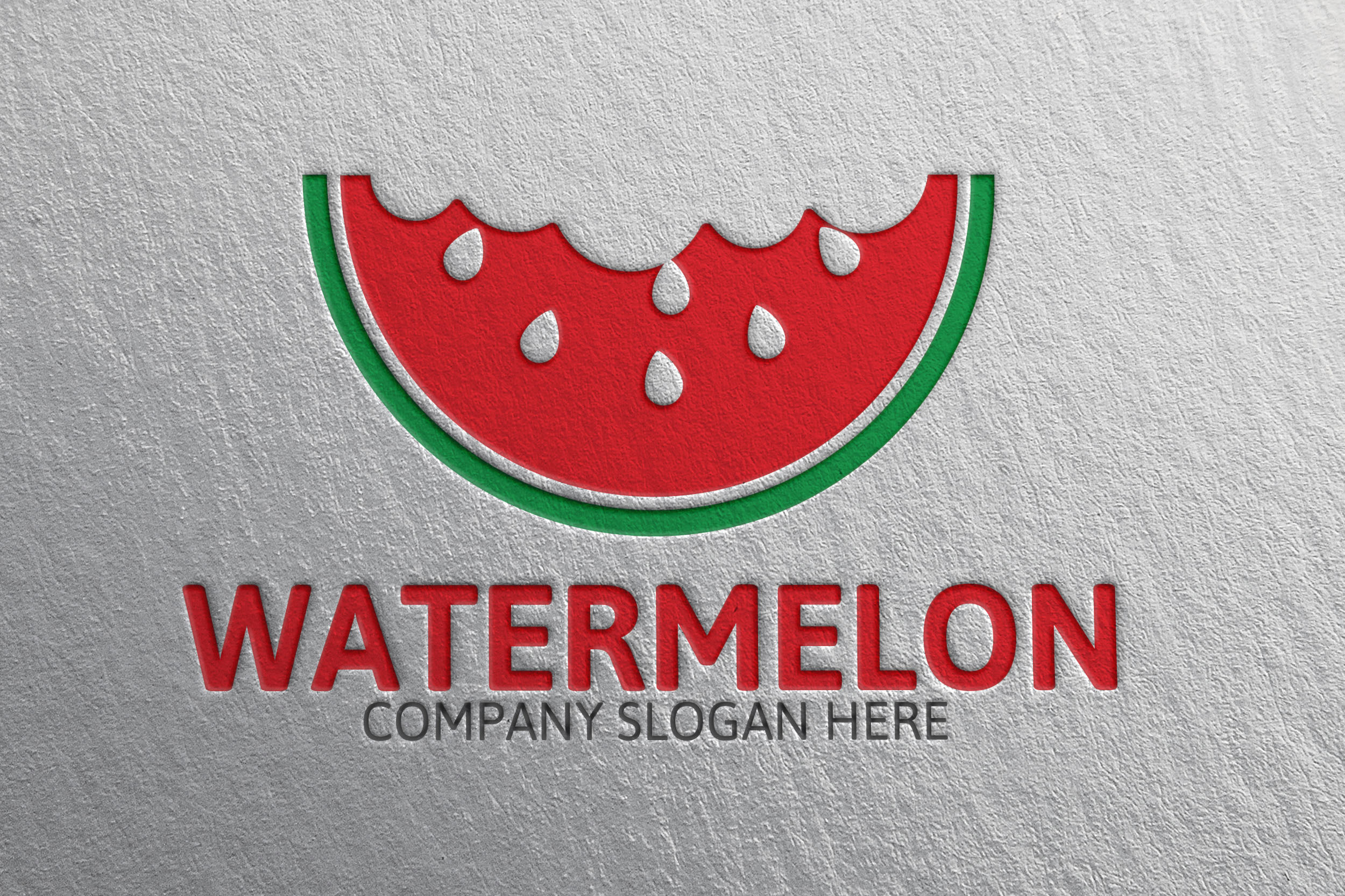 Watermelon Logo, a Branding & Logo Template by Josuf Media