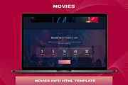 Movion - Movies Info HTML Template | Creative Market