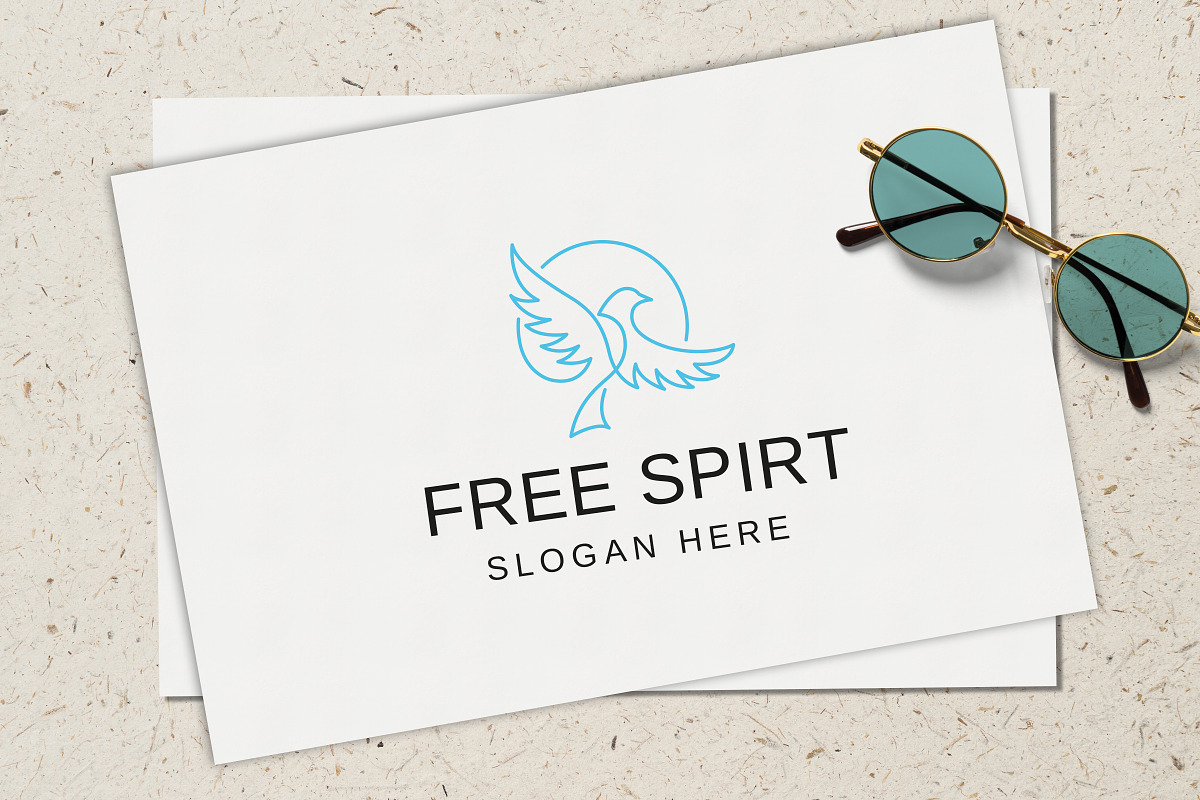 Free Spirit Logo Template, a Branding & Logo Template by vraione ...