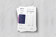 Creative Invoice Template, a Stationery Template by MRI STUDIO ...