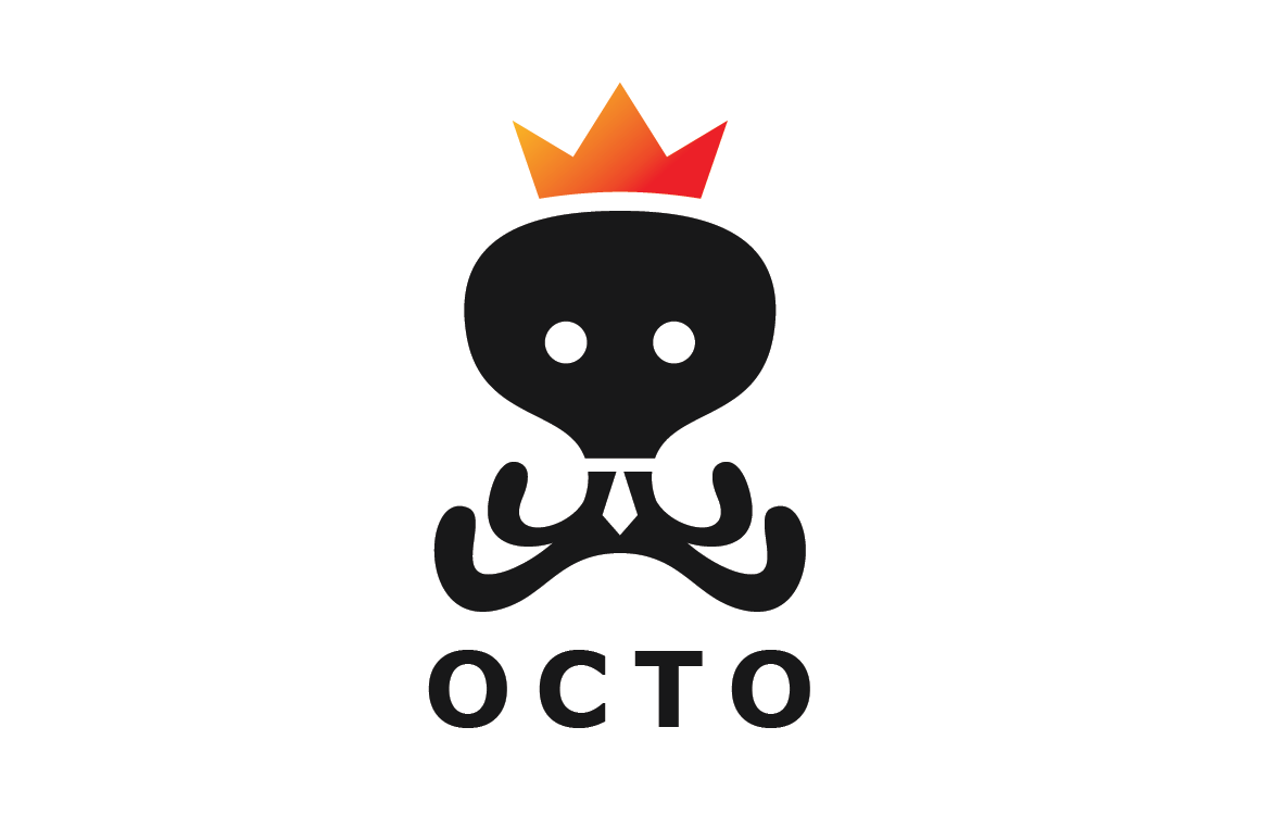 Octopus King Logo Template, a Branding & Logo Template by Heavtryq Design