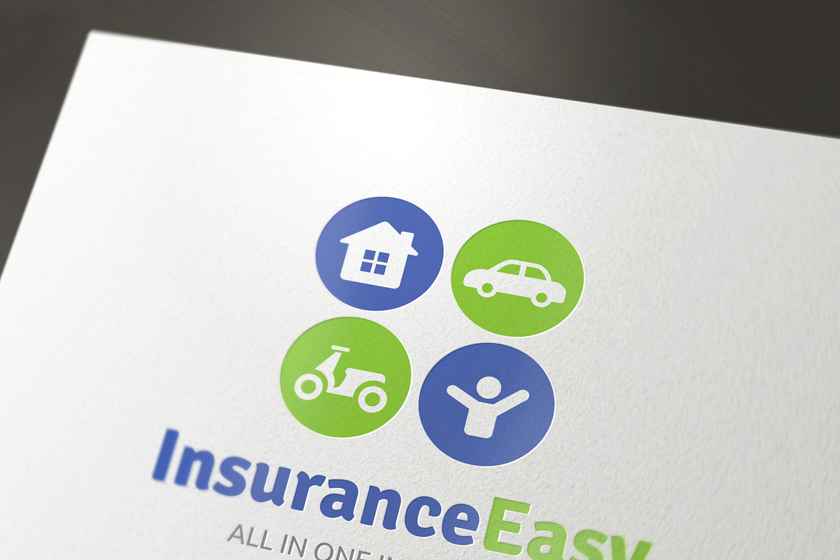 Insurance Easy, a Branding & Logo Template by Vectorwins Premium Shop