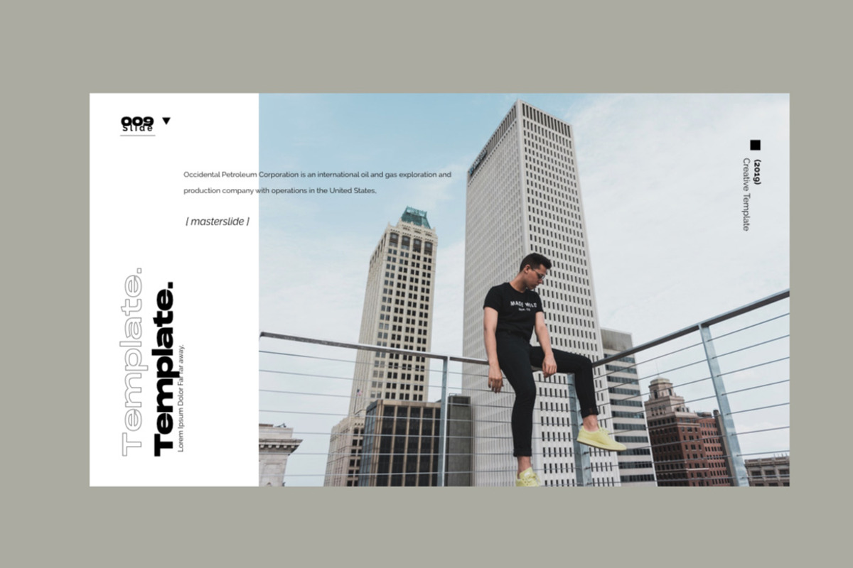 HAMILTON - Powerpoint Template, a Presentation Template by Dirtytemp Studio