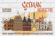 German Architecture Hand-drawings, an Illustration by Adiemus