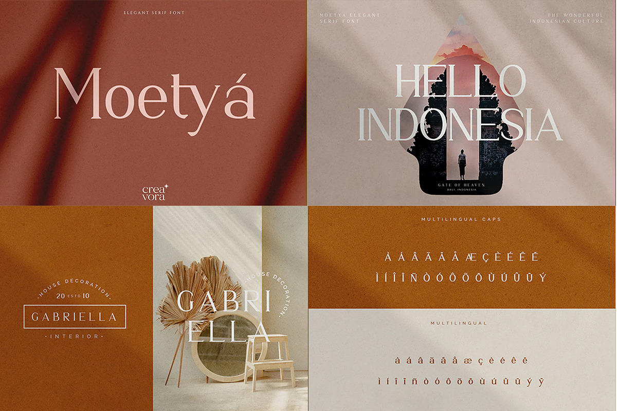 The Modern Font Bundle