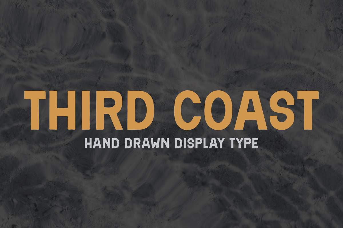 THIRD COAST - Ocotillo Design Studio, a Sans Serif Font by Ocotillo ...
