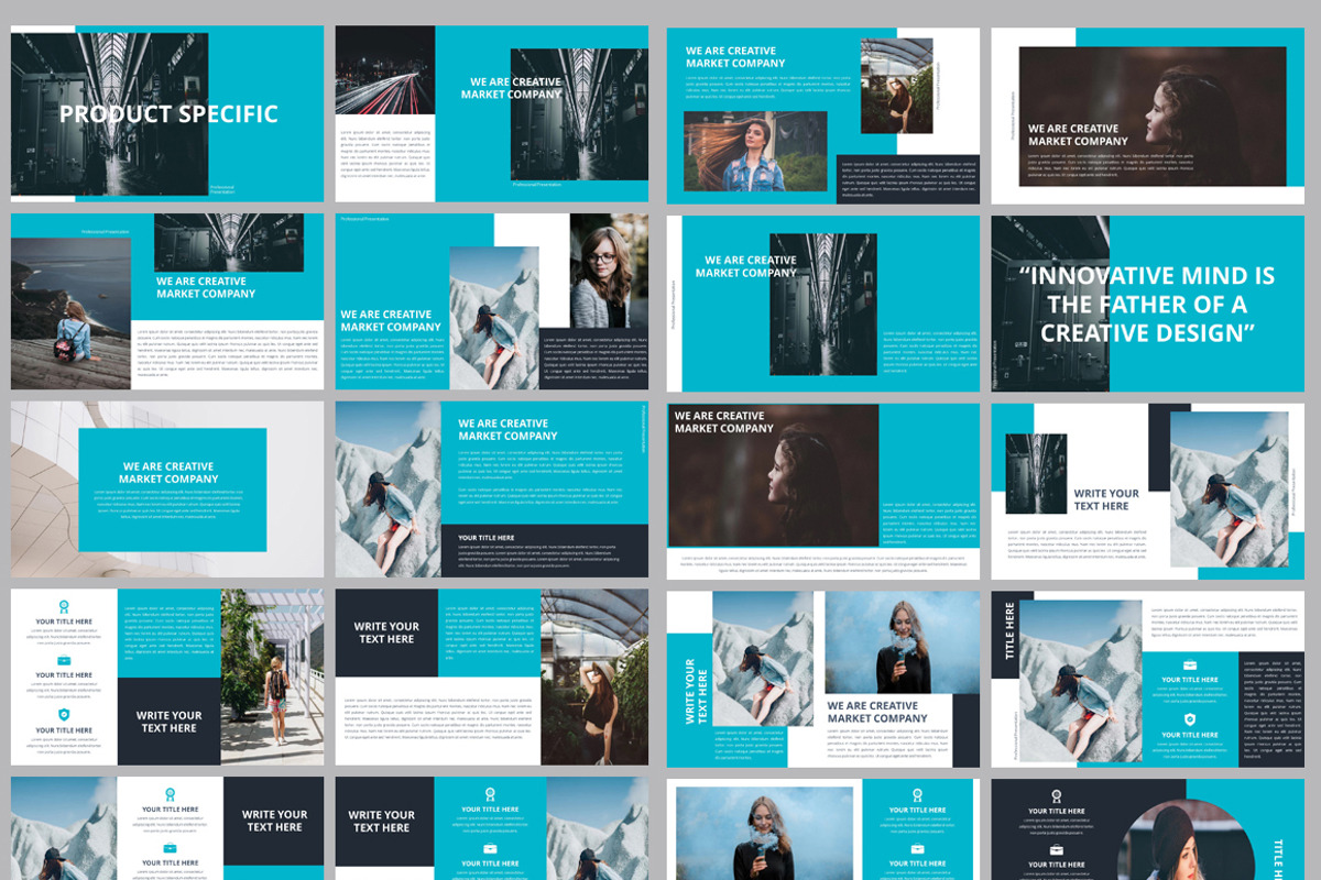 Product Specific Powerpoint Template, a Presentation Template by ...