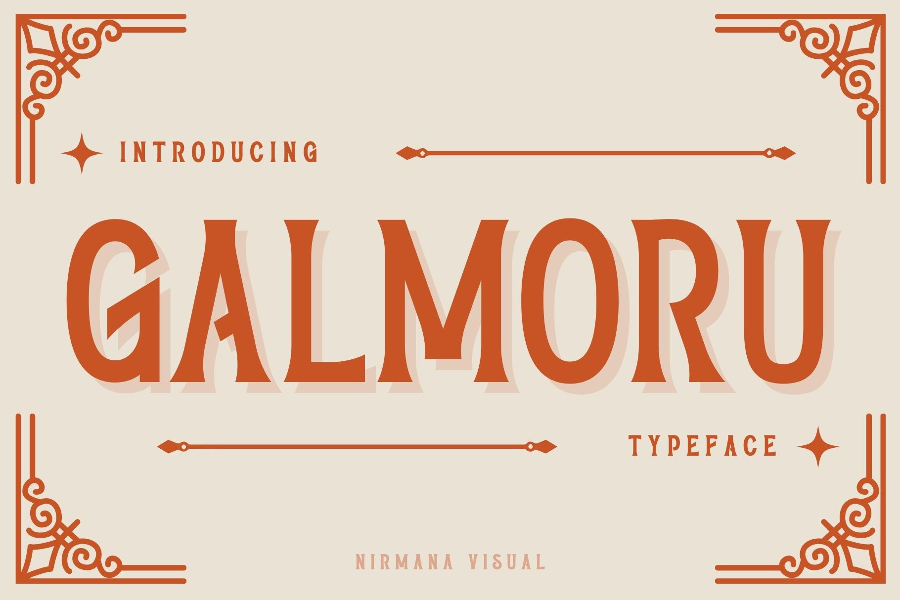 Galmoru - Vintage Font, a Font by Nirmana Visual
