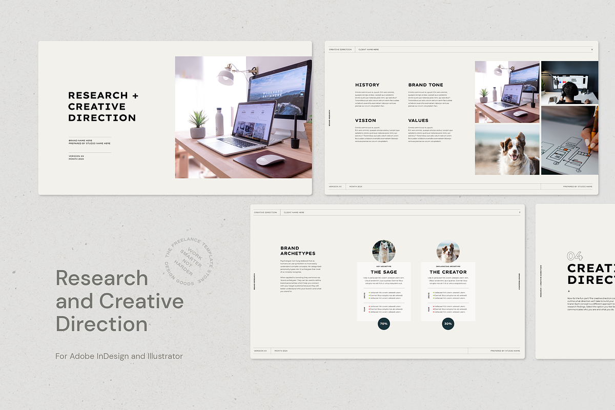 Research & Creative Direction Template