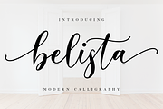 Belista Script, a Script Font by Nissa Studio