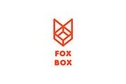 Fox Box Logo, a Branding & Logo Template by Last Spark