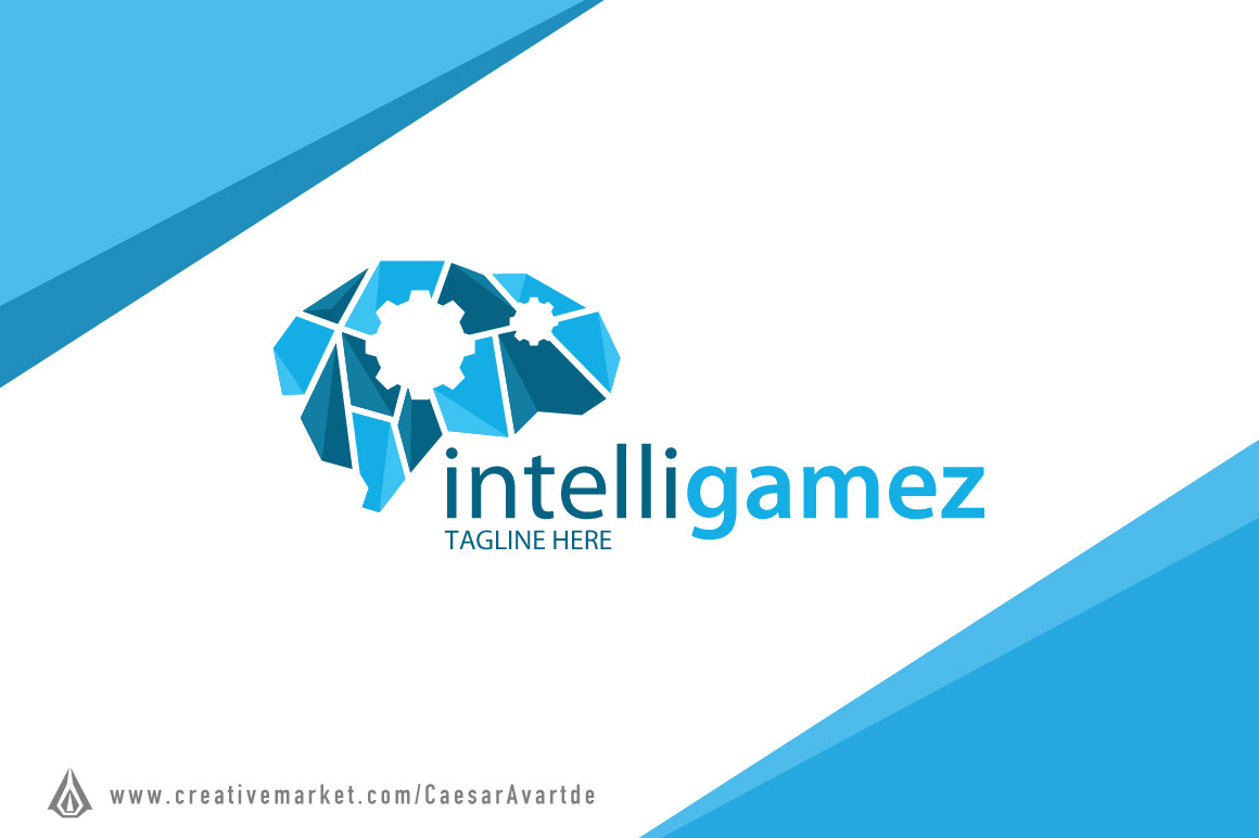 Intelligent Game Logo Template, a Branding & Logo Template by Avartde ...