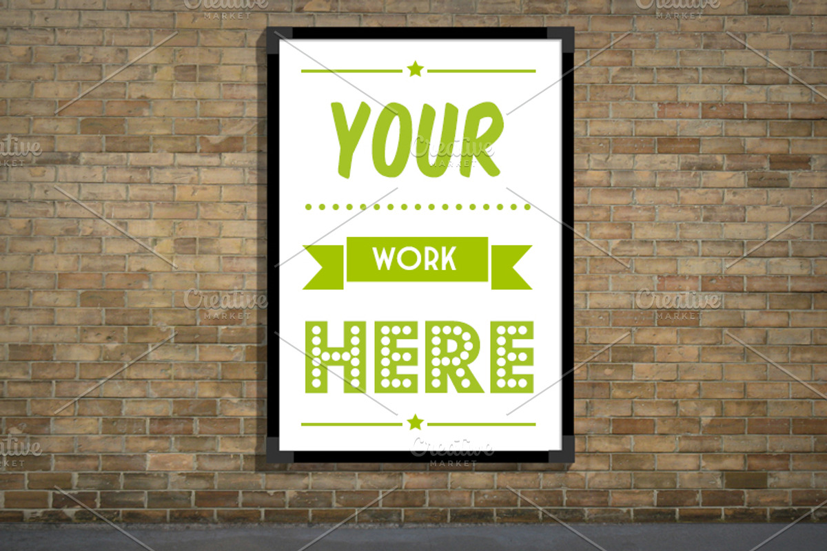 Outdoor advertising poster, a Poster Template by PitchStock