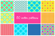 seamless vector patterns | Graphic Patterns ~ Creative Market
