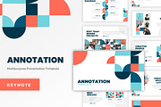 Annotation - Keynote Template, a Presentation Template by PuriCreative