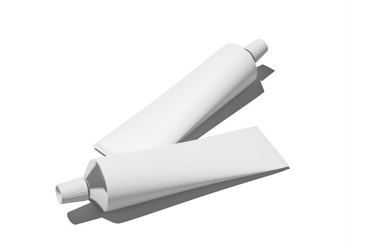 Toothpaste Tube Mockup, a Packaging Mockup by graphicsauce