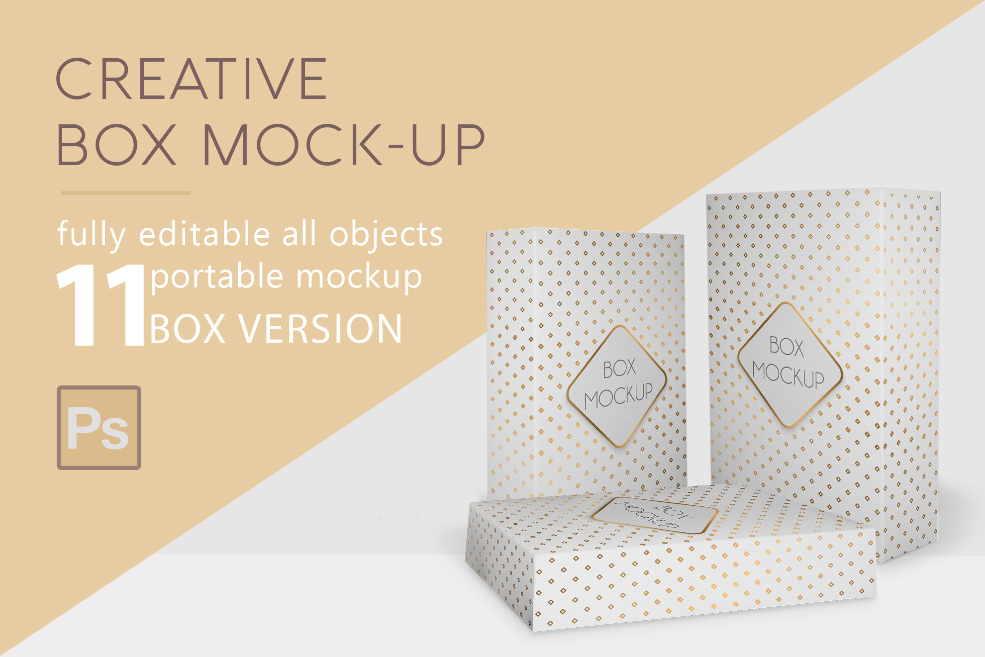 Box Mockup, a Packaging Mockup by illycreative