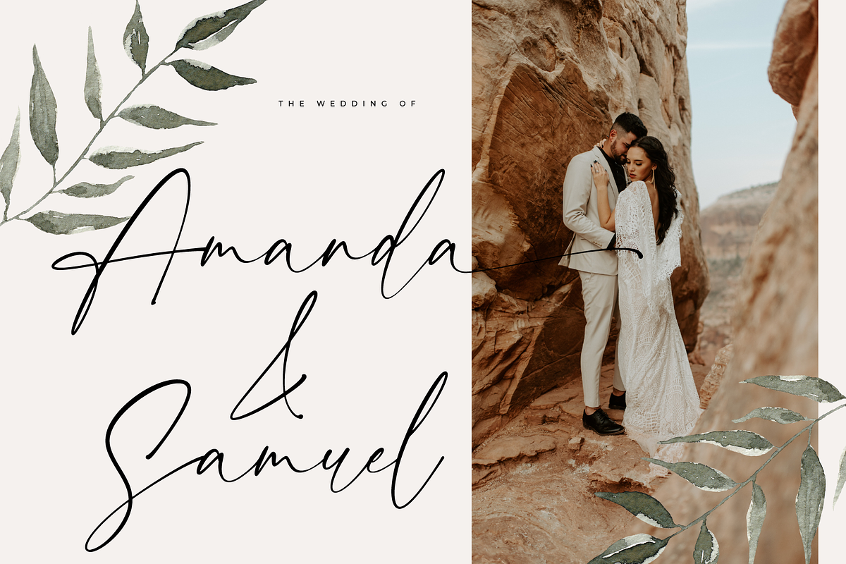 Grand Astoria // Chic Calligraphy, a Script Font by Pen Culture