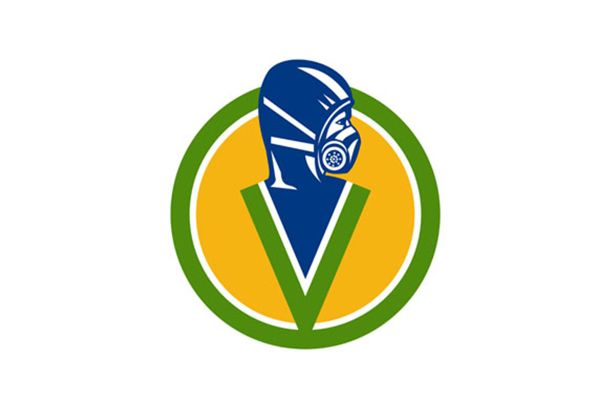 Fumigation Pest Control Service Icon, an Illustration by patrimonio ...