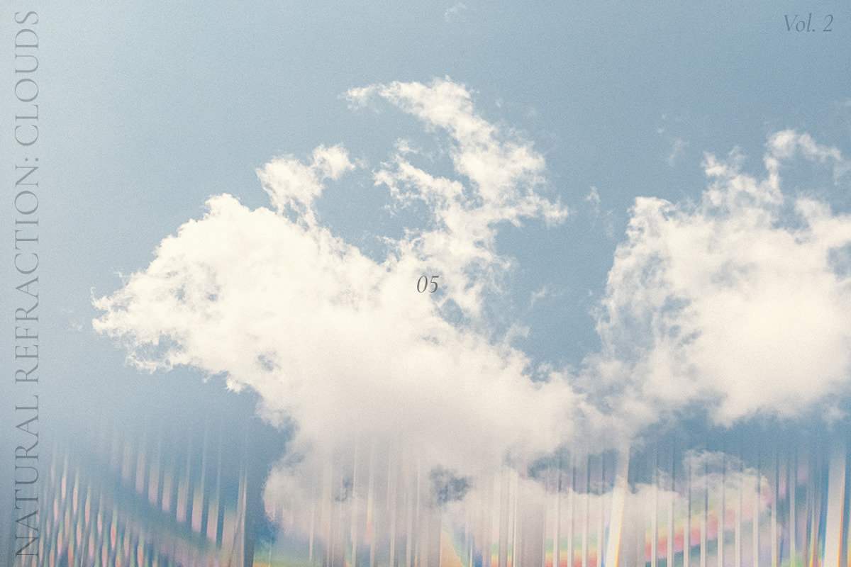 Natural Refraction: Clouds Vol.2, an Abstract Photo by Melanie Helena